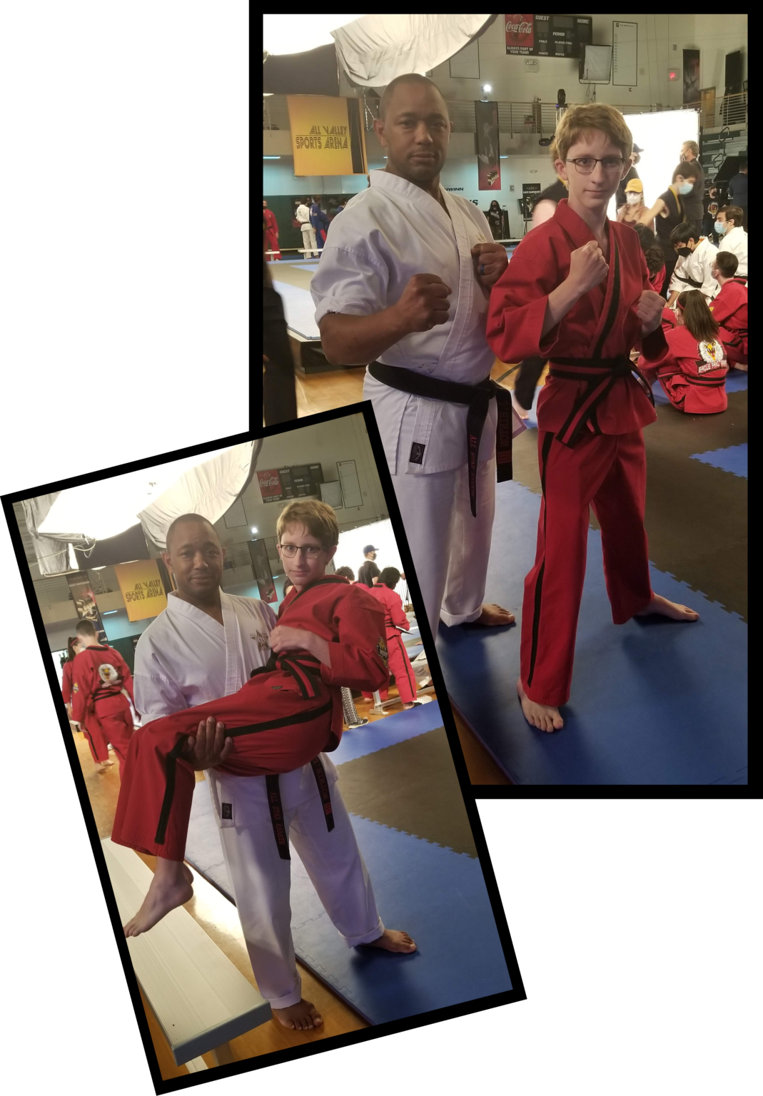 On the Cobra Kai Set – All Star Karate ATL